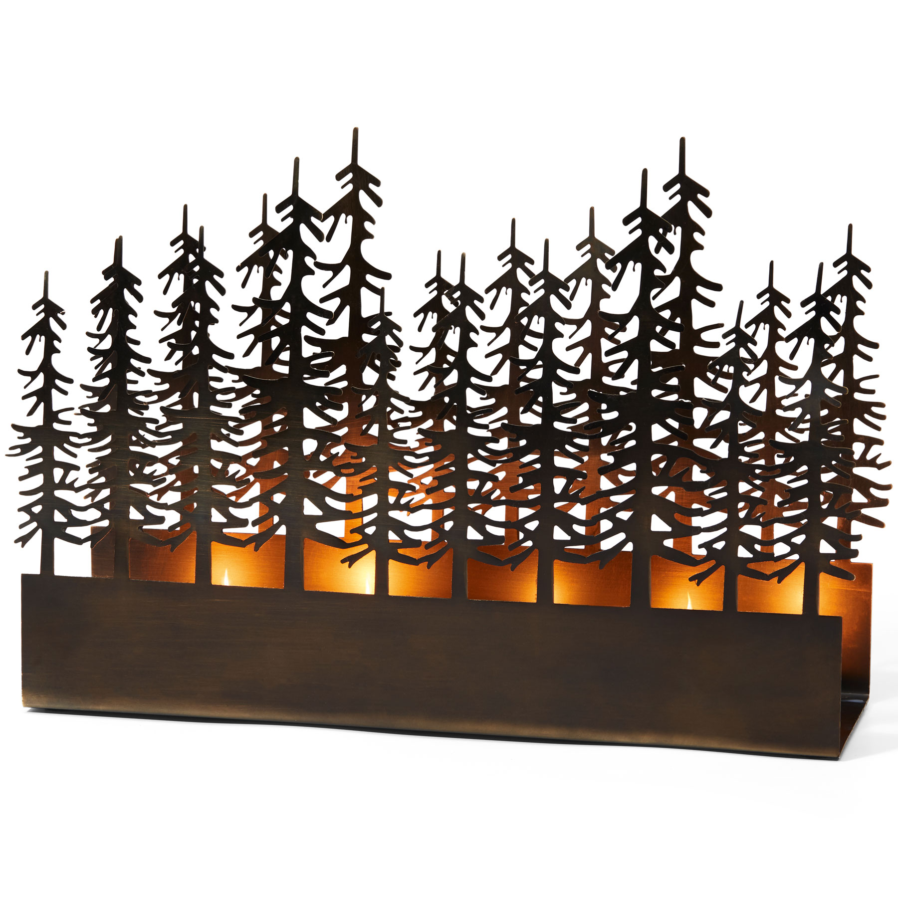 Philippi Bosque Teelichthalter mit Tannen Länge 29 cm | MOCAVI - Der ...