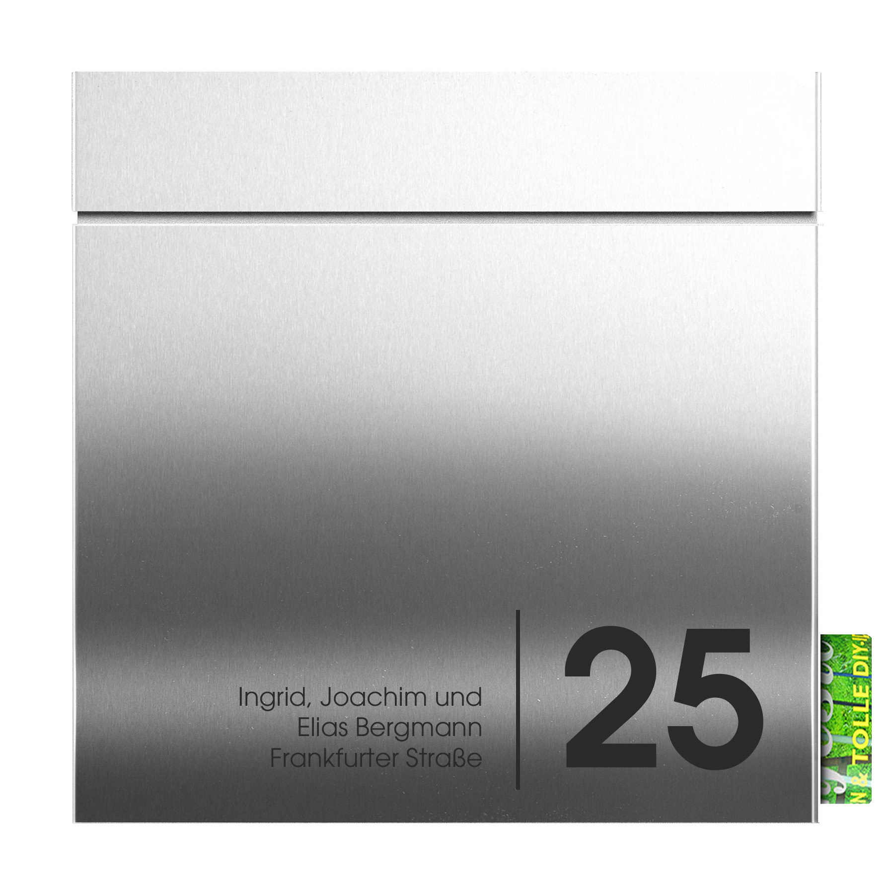 MOCAVI Box 713 Design-Briefkasten Edelstahl personalisiert | MOCAVI ...